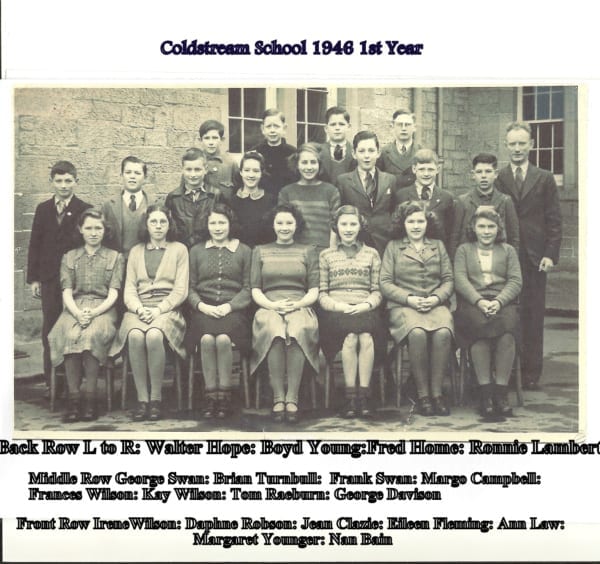 School Photographs - Coldstream History Society